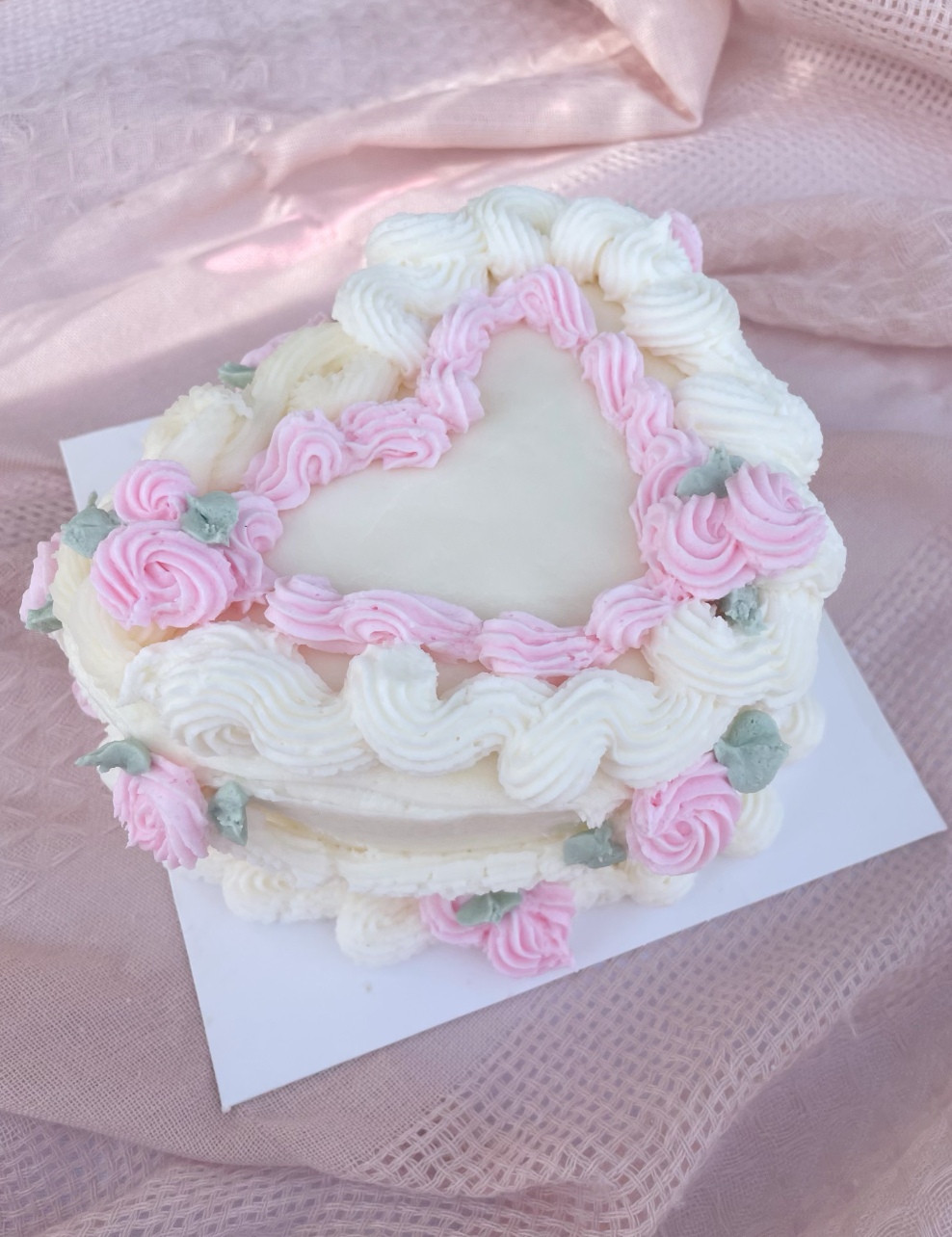 DIY Heart Cake Decorating Kit | THE FLOUR PETAL BAKERY