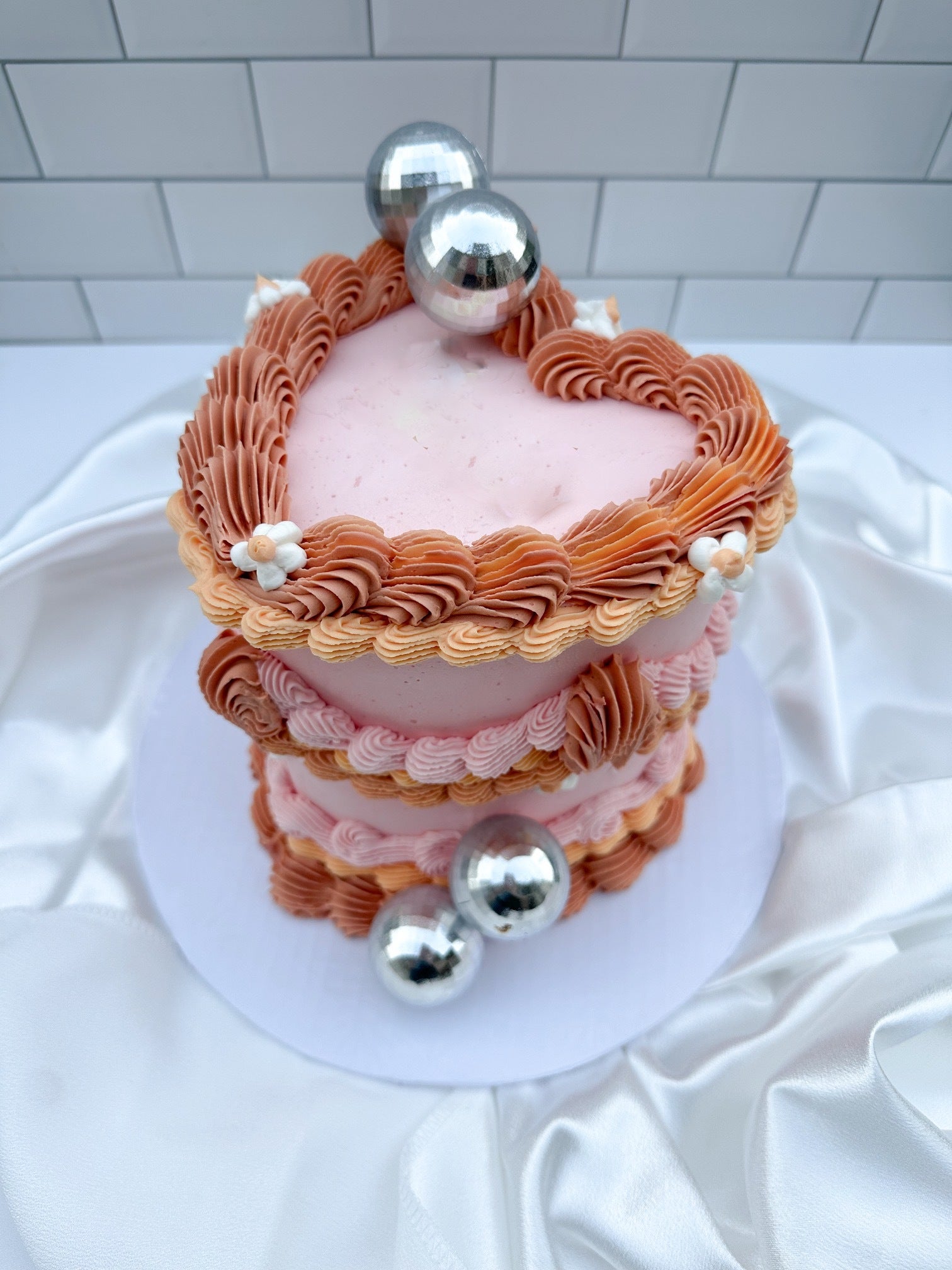 DIY Heart Cake Decorating Kit | THE FLOUR PETAL BAKERY